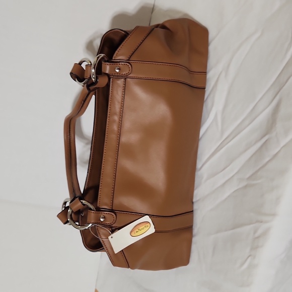 Talbots | Bags | Nwt Caramel Tan Talbots Leather Handbag Purse | Poshmark